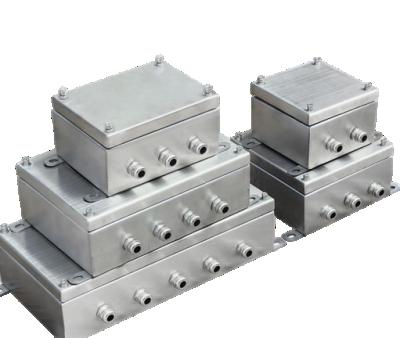 China Stainless Steel 316 Explosion Proof Junction Box IP65 M20 ATEX Certified 2/3 Entries for sale