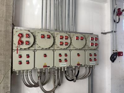 China ATEX IIB T4 Flameproof Explosion Proof Control Panel 220V 380V Aluminum Alloy Enclosure for Oil Gas for sale