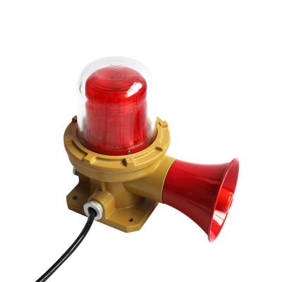 China Explosion Proof Alarm Lights 220VAC 50Hz Ceiling Mount Red Yellow Blue IP66 50000H Lifetime for sale