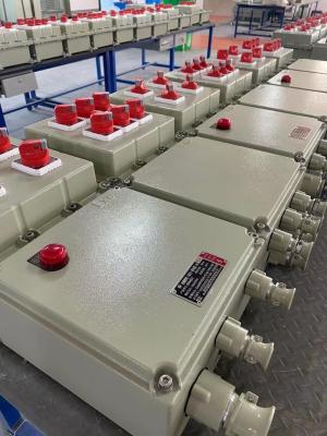 China Explosion Proof Junction Box IP66 Wall Mount Flameproof Aluminum Alloy G1/2 Cable Entry Custom Size for sale