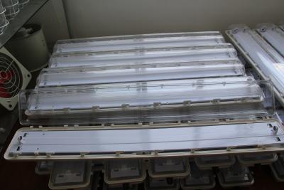 China BYS IP66 2*18W Industrial Linear Light Explosion Proof LED Linear Lighting Fixture Atex Fluorescent Light for sale