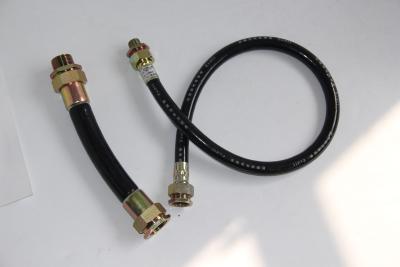 China 304 Stainless Steel Explosion Proof Flexible Conduit Braided Pipe IP66 WF2 ATEX for sale
