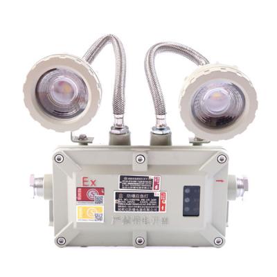 China ATEX Certified Flameproof Emergency Light with Battery - 220VAC Input, 120+ Min Runtime for Zone 1 & 2 Hazardous Areas for sale