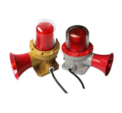 China Emergency Explosion Proof Alarm Lights 180db For Hazardous Environments 220VAC Input Voltage for sale