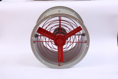 China ATEX Rated Explosion Proof Axial Flow Exhaust Fan 220V/380V with 300-750mm Blade Size and 2200-18000 m³/min Air Volume for sale