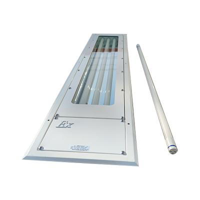 China Explosion Proof LED Fluorescent Light 18W 23-47 Inch Industrial Task Cart Lamp Ex d IIC T6 IP66 for sale