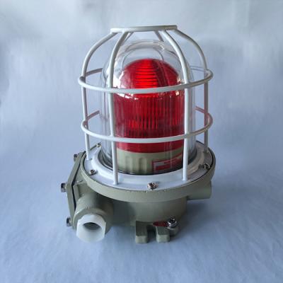 China 180dB Explosion Proof Alarm Light 5W IP65 Rated with Rotating LED for Hazardous Areas for sale