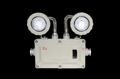 China ATEX Flameproof Emergency Lighting 2x3W with 180min Backup - IIC Grade IP66 Rated for Hazardous Areas for sale