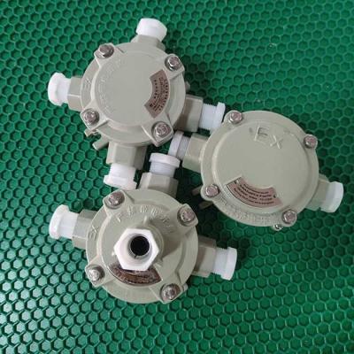 China Aluminum ATEX Explosion Proof Junction Box Exd Zone 0 Zone 20 Electrical 380V 20A IP65 Dustproof for sale