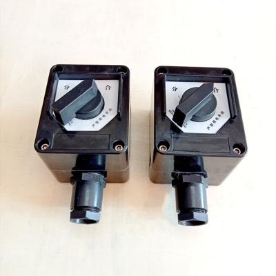 China 220VAC Illuminated Explosion Proof Switch IP65 Rated with G3/4'' Inlet for Hazardous Environments for sale
