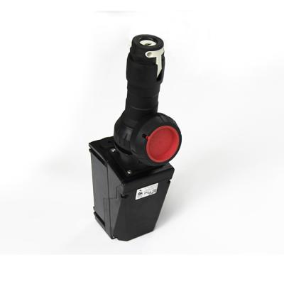 China Explosion Proof Plug and Socket 16A 32A 63A GRP IP66 220VAC 4Pins Hazardous Location for sale