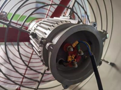China ATEX Certified Explosion Proof Axial Flow Exhaust Fan - 220V/380V AC, 300-750mm Blade Sizes, IP54 Protection for sale