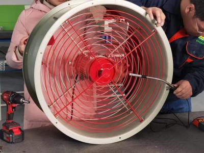 China 36-Inch Explosion-Proof Centrifugal Fan 12000 CFM Square Wall Axial Flow Push Pull Ventilation for sale