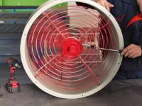 China 12 Inch Explosion Proof Extractor Fan 2200-18250 m³/min Air Flow IP54 Waterproof Ventilation for sale
