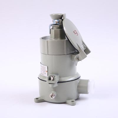 China Explosion Proof Plugs and Sockets 220V/380V Waterproof 16A-32A IP65 Rated Industrial Electrical Connectors for sale