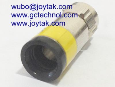 China F male compression connector coaxial connector waterproof for RG59 coaxial cable for sale