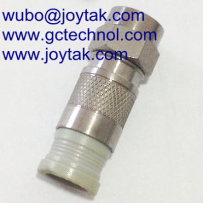 China F Compression Connector PPC type Male For RG59 Coaxial Cable CATV connector for sale