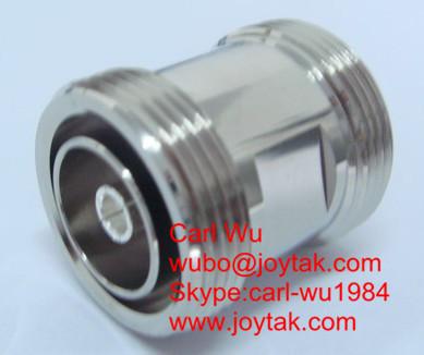 China 7/16 DIN female to 7/16 DIN female 50ohm rf coaxial adapter DIN716-KK for sale