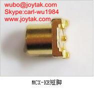 China High quality gold plated MCX jack streight PCB mount type coaxial connector MCX-KES2 for sale