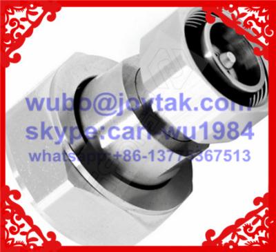 China 4.3-10 male connector to DIN 7/16 male connector Jiangsu manufacturer coaxial adapter VSWR ＜1.15 50ohm for sale