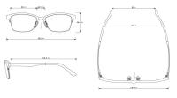 China Unique Anti Blue Light Eyeglass With  Far Infrared Emission Customizable for sale