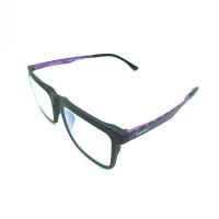 China 51mm Blue Light Transition Glasses Full Rim Square Eyeglasses  UV Protection for sale