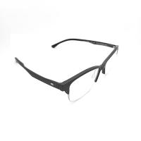 China Premium Matte Black Men's Eyeglasses For Round Face 54-17-150mm for sale