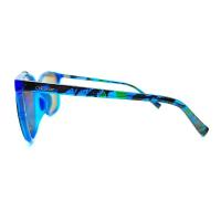 China Gloss Trans Blue Sun Protection Eyeglasses Bacterial Inhibition Women's Eyewear for sale