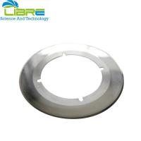 China Fosber Corrugated Circular Razor Cutting Blades 230-300mm OD Solid Carbide Slitter Knives for sale