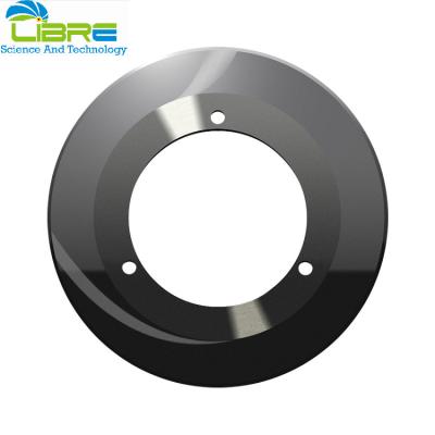 China Tungsten Carbide Slitter Blade 220mm OD for Corrugated Paper Cutter Machine for sale