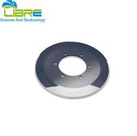 China Tungsten Carbide Slitter Blade 220mm OD for Corrugated Paper Cutter Machine for sale