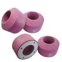 China Chrome Corundum Grinding Wheel 170x115x90mm for Tobacco Leaf Cutting Blade Sharpening KTH KT2 for sale