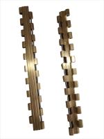 China Manganese Brass Band Slat Chain Links for SD5 Tobacco Cutter 2 Sets Upper Lower Conveyor for sale