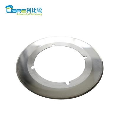 China Fosber Machine OD230mm Tungsten Carbide Slitter Blades 1.1mm Thickness for Corrugated Cardboard for sale