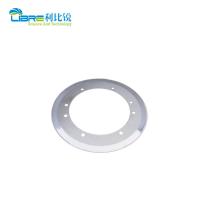 China Tungsten Carbide 1.2mm Marquip Razor Slitter Blades for Corrugated Cardboard Cutting - 260mm OD 168.3mm ID for sale