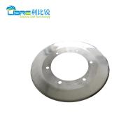 China 1.1mm Cardboard Cutting Blades for Fosber Twin 200 Corrugated Slitter - 230mm OD with 6 Position Holes for sale