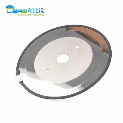 China BHS Machine OD240mm Cardboard Cutting Blades | 1.2mm Thickness Tungsten Carbide Slitter for sale