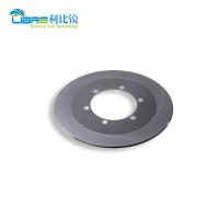 China OD230mm Fosber Machine Tungsten Carbide Razor Blades 1.1mm Thickness for Corrugated Cardboard Cutting for sale
