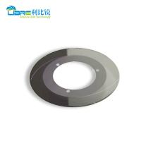 China Tungsten Carbide Razor Blades for Corrugated Cardboard Slitting 220mm OD 115mm ID for sale
