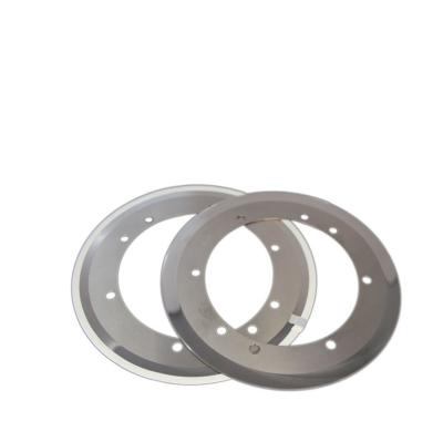 China Circular Carbide Slitter Blades 200-300mm OD for Corrugated Cardboard Cutting Machines for sale