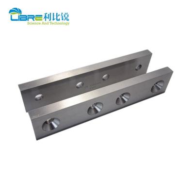 China Tungsten Carbide Hydraulic Guillotine Metal Slitting Blade 300mm for Sheet Cutter for sale