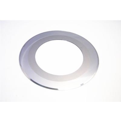 China Fosber Tungsten Carbide Round Razor Blade Sitter 230-291mm OD for Corrugated Cardboard Cutting for sale