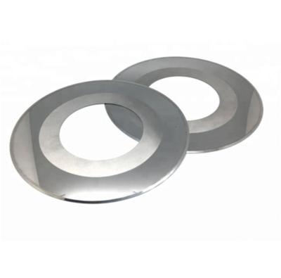 China OD 200mm Carbide Circular Slitter Blade 1.2-1.3mm Thickness for Justu Corrugated Machine Knives for sale