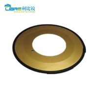 China Titanium Plating Tungsten Carbide Razor Slitters for Agnati Scorer 220mm OD 115mm ID for sale