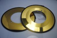 China Surface Coating Tungsten Carbide Circular Slitter Blades 220-340mm OD for Corrugated Paper Machines for sale