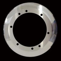 China Tungsten Carbide Circular Slitter Blade 220-300mm OD for Corrugated Cardboard Paper Packaging for sale