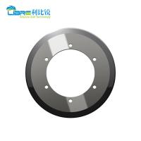 China OD230mm Fosber Machine Tungsten Carbide Razor Blades 1.1mm Thickness for Corrugated Cardboard Cutting for sale
