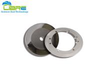 China Tungsten Carbide Slitter Knives 220-300mm OD for Corrugated Cardboard & Metal Cutting for sale