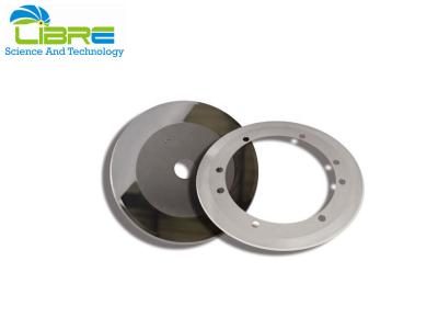China Tungsten Carbide Slitter Knives 220-300mm OD for Corrugated Cardboard & Metal Cutting for sale