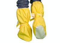 China Microporous Anti Slip Disposable Bootie Covers Convenient Portable With PVC Sole for sale